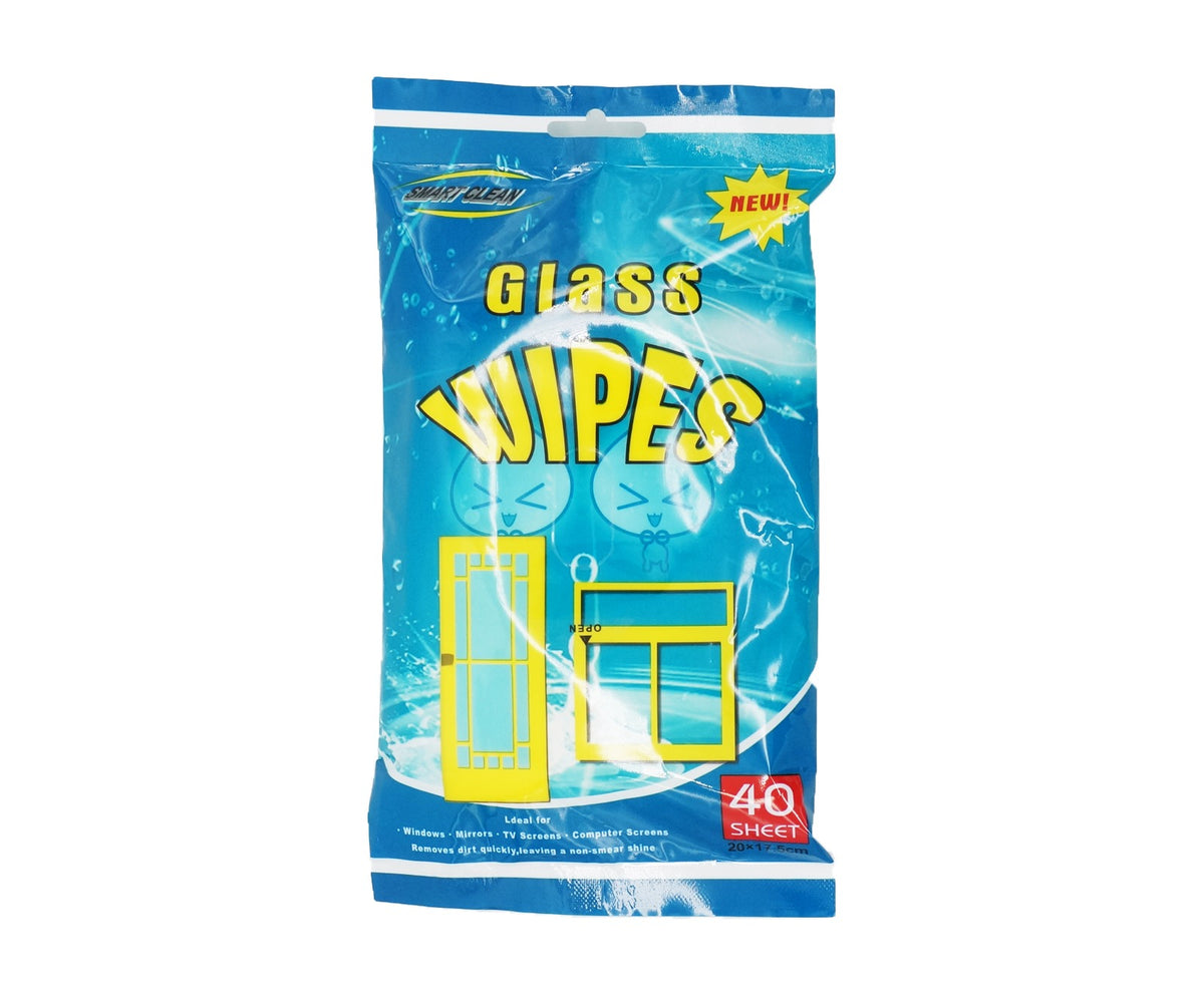 Glass Wipes (40s x 5.17g – Piece) – TIAN MA GROUP HOLDINGS PTE LTD