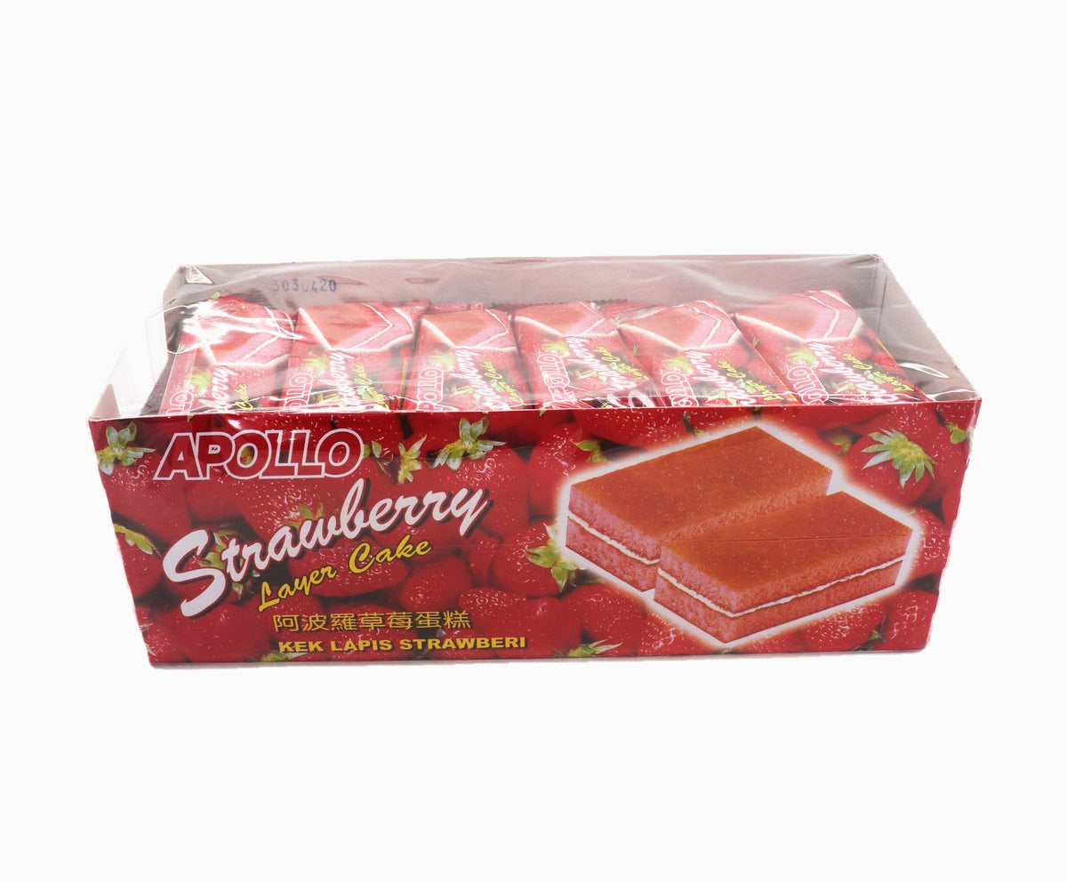 Apollo Layer Cake - Strawberry (24s x 18g - Piece) – TIAN MA GROUP ...