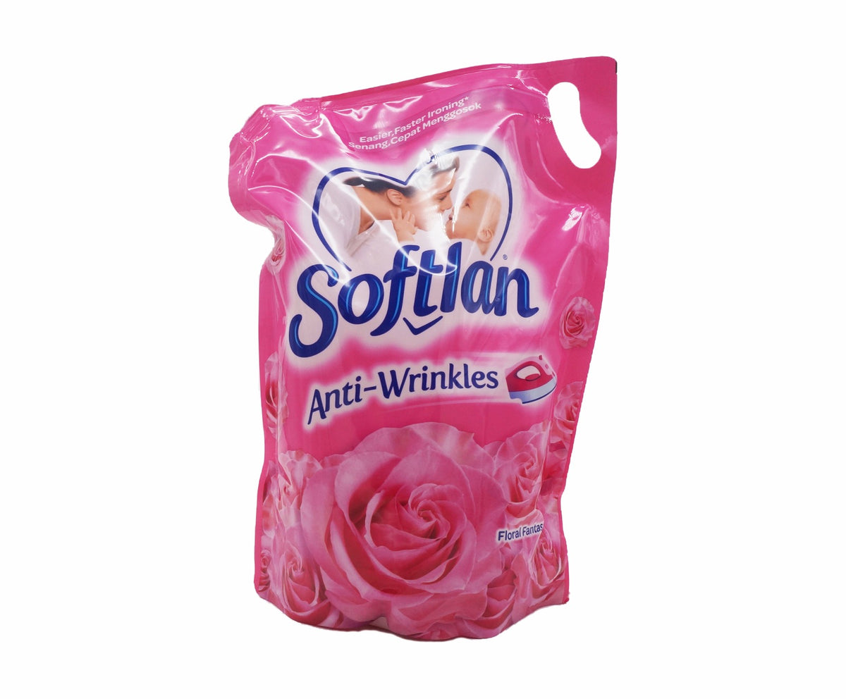 Softlan Anti-Wrinkles Fabric Conditioner Refill Pack - Floral Fantasy ...