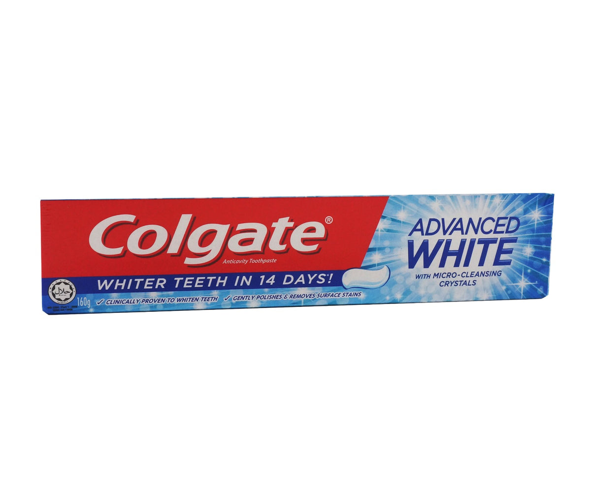 Colgate Advanced Whitening Toothpaste (160g – Piece) – TIAN MA GROUP ...